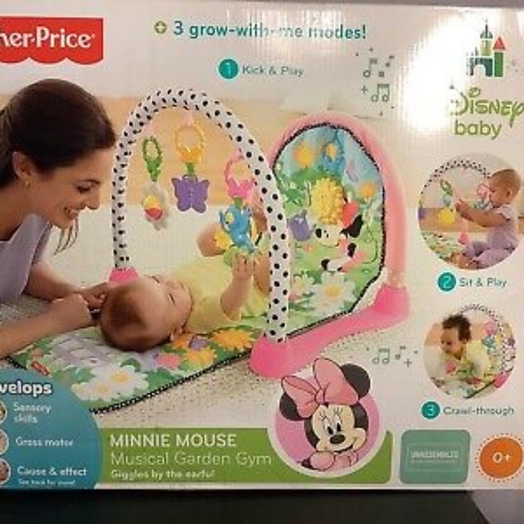 Fisher-Price | Toys | Fisher Price Minnie Mouse Musical Garden Gym ...